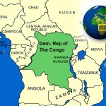 mapa congo - Por dentro da África